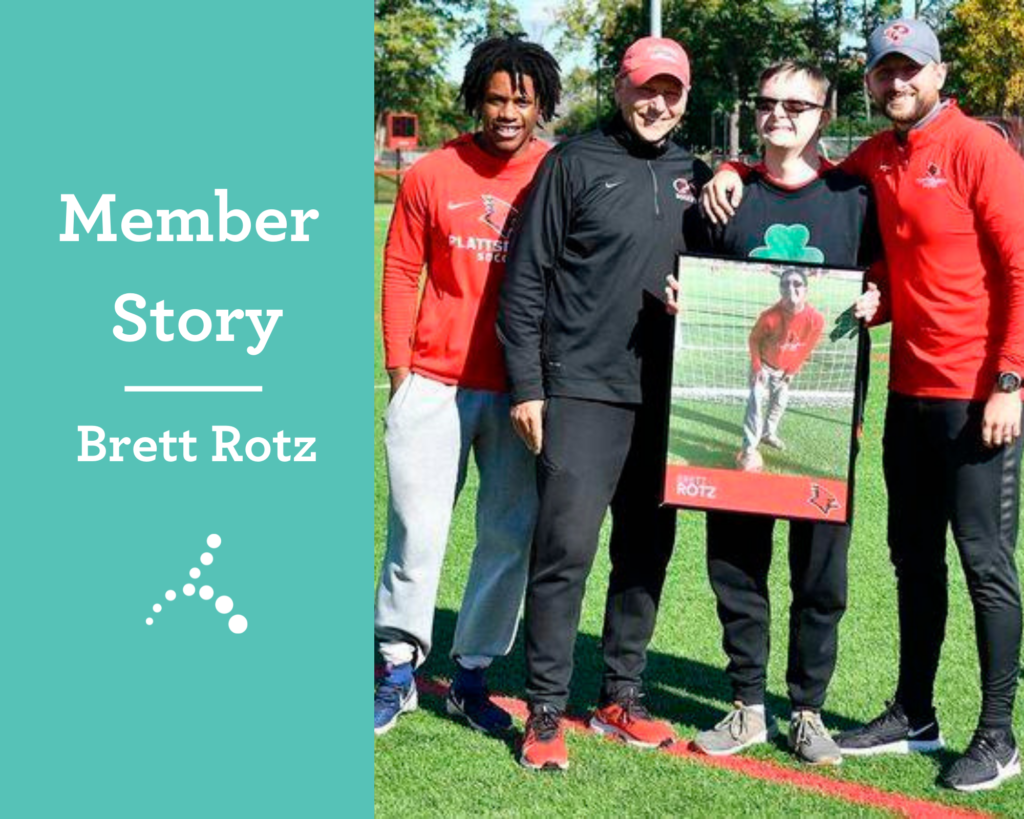 Brett Rotz Supports and Inspires Plattsburgh State Men's Soccer ...